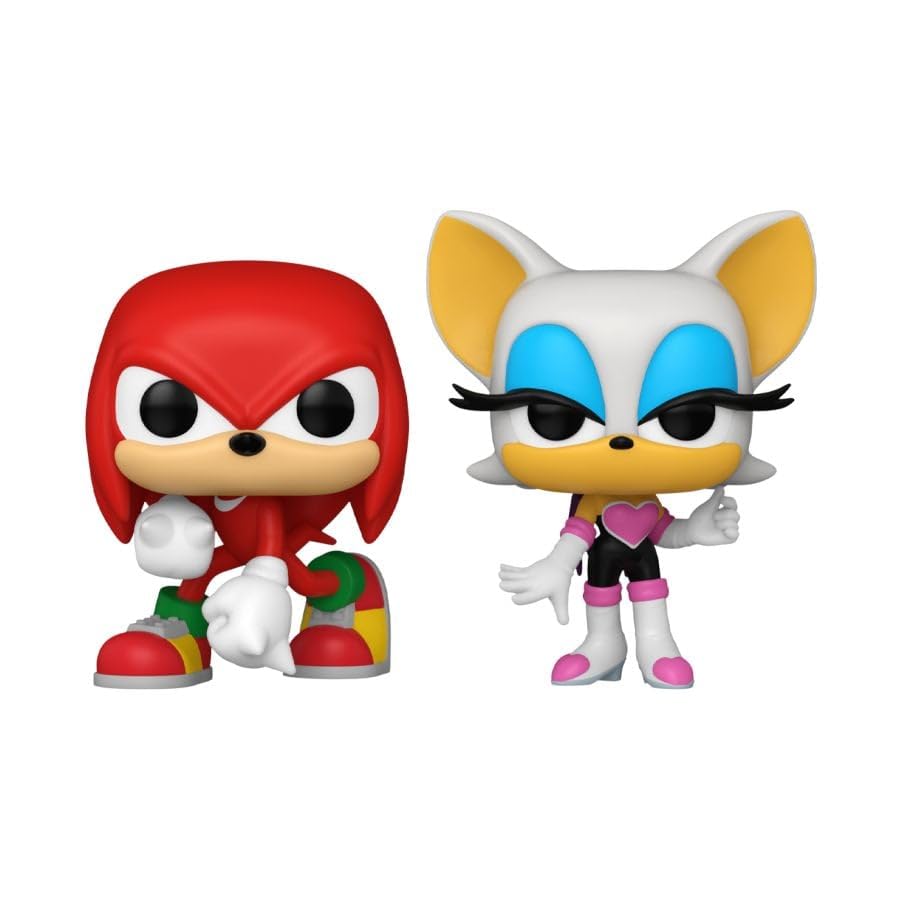 Knuckles And Rouge And Sonic I Swapped Knux And Rouge's Genders By