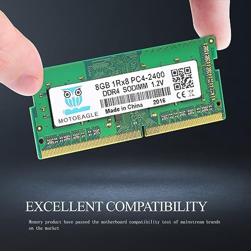 16GB DDR4 RAM 2X 8GB PC4-2400T SODIMM 1RX8 PC4-19200 DDR4 2400MHZ SA1 ...