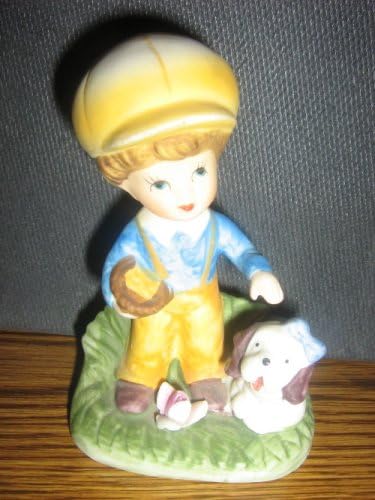 Amazon.com: Homco 1430-v Boy with Dog : Home & Kitchen