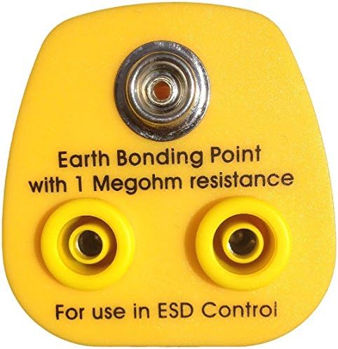 ELIMISTAT® Anti-Static ESD Grounding Plug UK - 2 x 4mm Banana Sockets ...