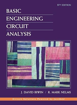 Basic Engineering Circuit Analysis: Amazon.co.uk: Irwin, J. David, Nelms, R. Mark: 9780471487289 ...