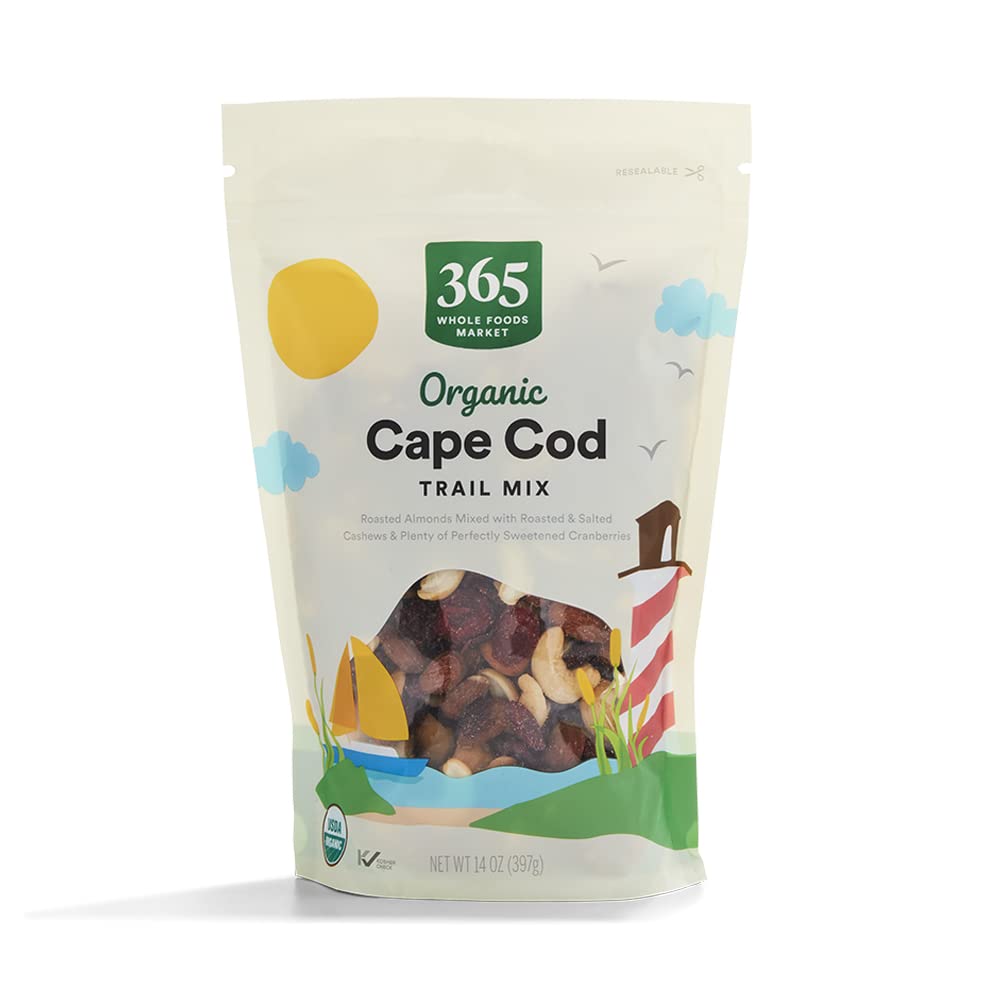 365 by Whole Foods Market, Organic Cape Cod Trail Mix, 14 Ounce Organic ...