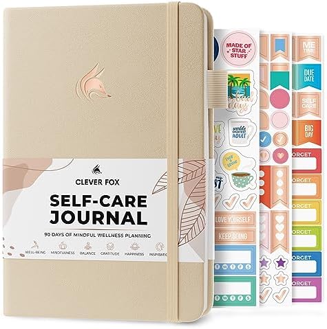 Clever Fox Self-Care Journal – Wellness & Daily Reflection Notebook ...