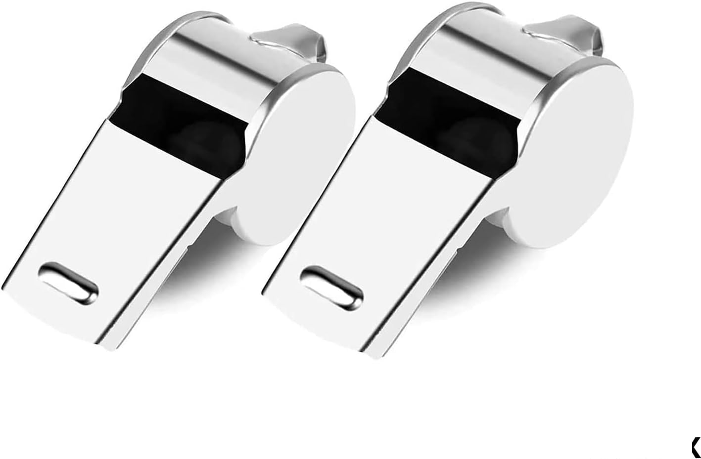 Hydra X. 2 Pack de Silbatos Deportivos de Acero Inoxidable con Cordón ...