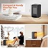 Amazon.com: Space Heater, Portable Oscillating Heaters for Indoor Use ...