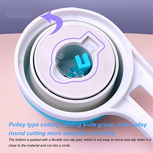 Circular Paper Cutter,Rotary Circle Cutter, 360 Degree Rotation Scale ...