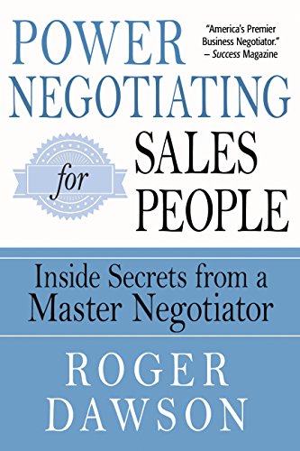 Amazon.co.jp: Power Negotiating for Salespeople: Inside Secrets from a ...