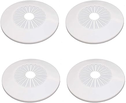 Wall Flange Easy Installation Plastic Radiator Escutcheon Water Pipe ...