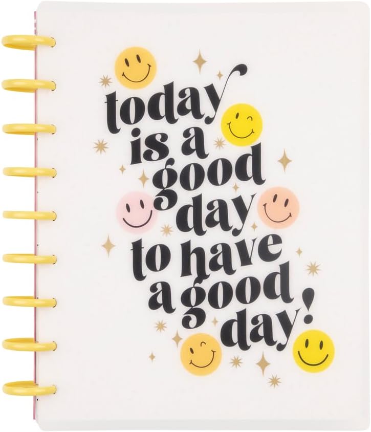 Amazon.com : CNhoqc Pink Preppy Lightning A4 Planner Notebook for Teen ...