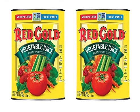 Amazon.com : Red Gold Vegetable Juice, 46oz Cans (Pack of 2) : Grocery ...