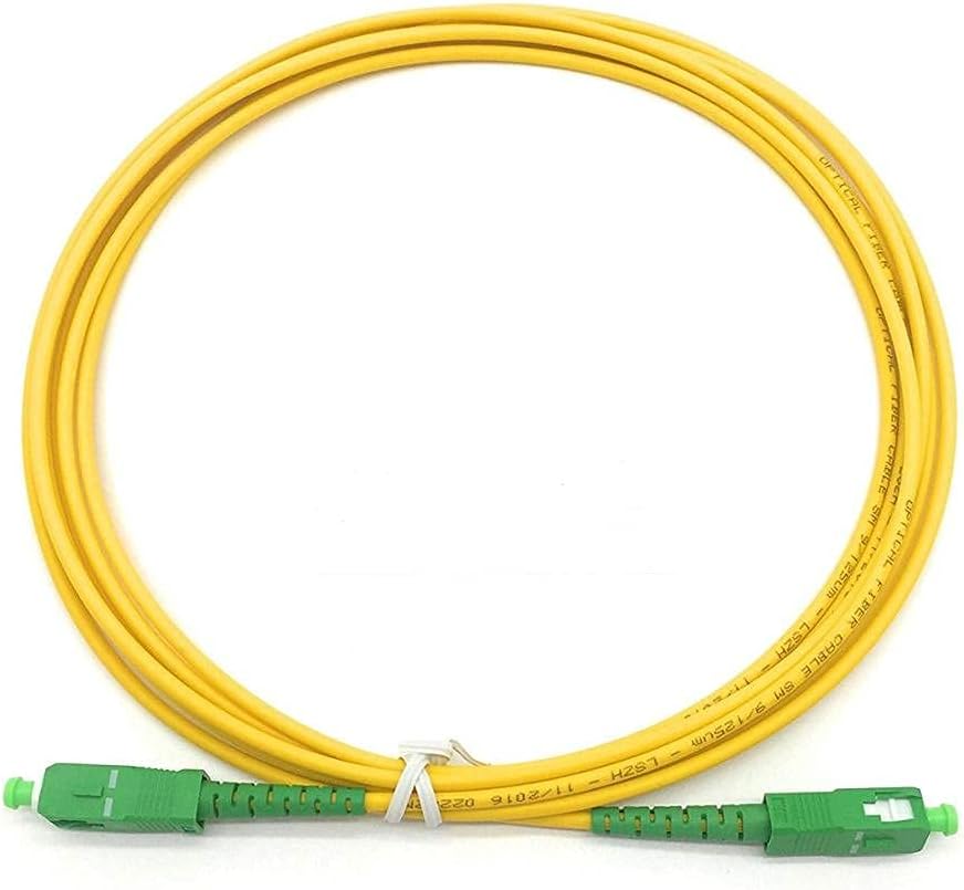 Tech next 3m SC-SC Single Mode Fiber Optic Patch Cable Fiber Cables SC ...