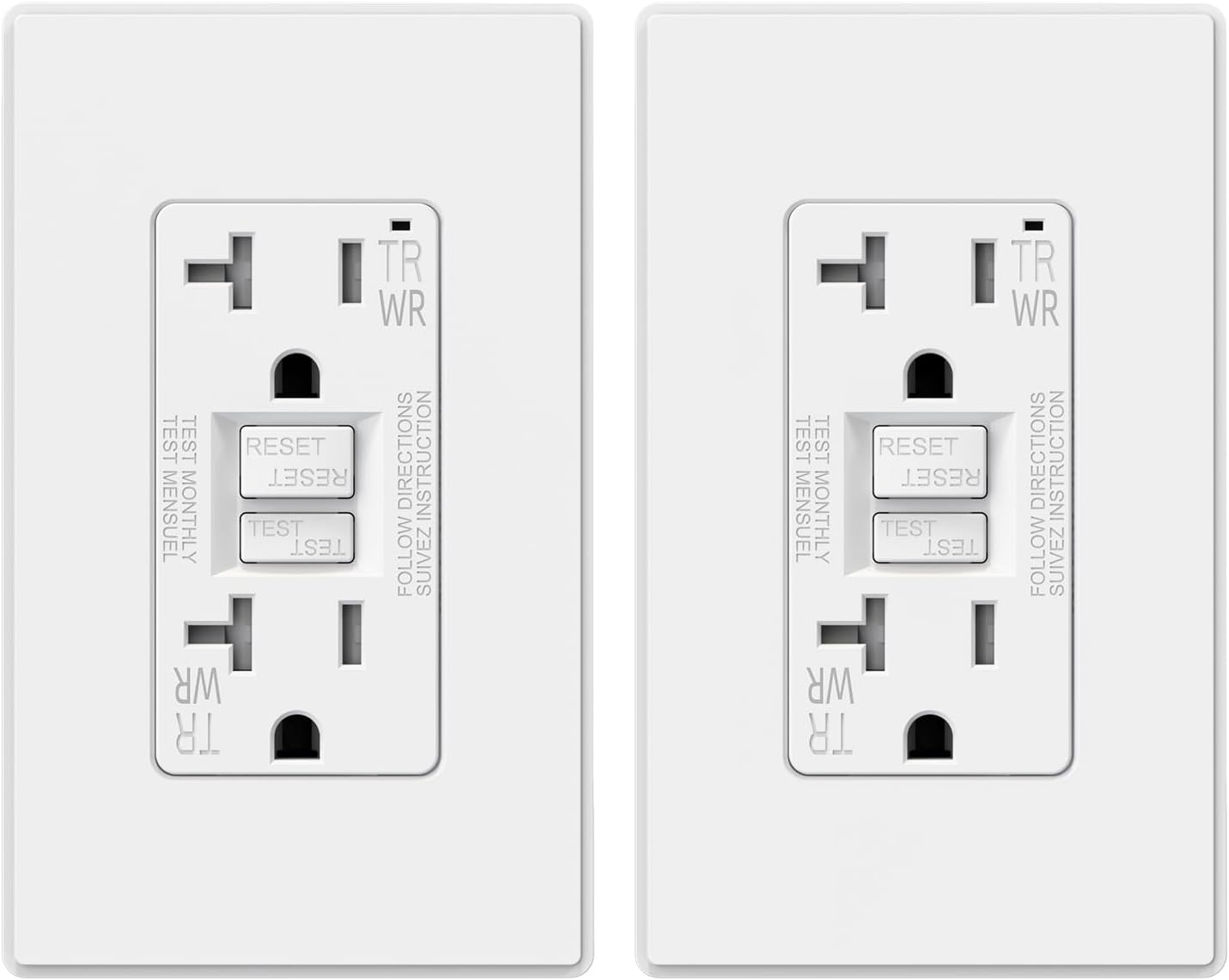 EATON TWRSGF15W Arrow Hart Tamper and Weather Resistant Duplex Gfci ...