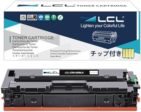 Amazon.co.jp: LCL Canon用 キャノン用 CRG-055 CRG-055BLK 互換トナーカートリッジ (1パック ...