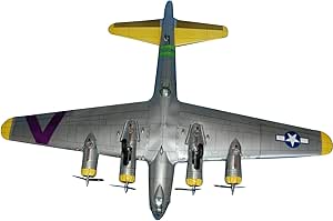 DAGIJIRD 1:47 Scale B-17 Flying Fortress Heavy Bomber Aircraft Model ...