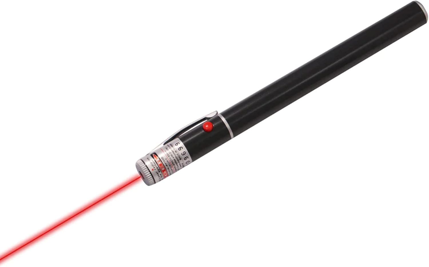 Marathon Laser Pointer, Red - Pen Shaped, Class IIIA Laser - 9,000 ft ...