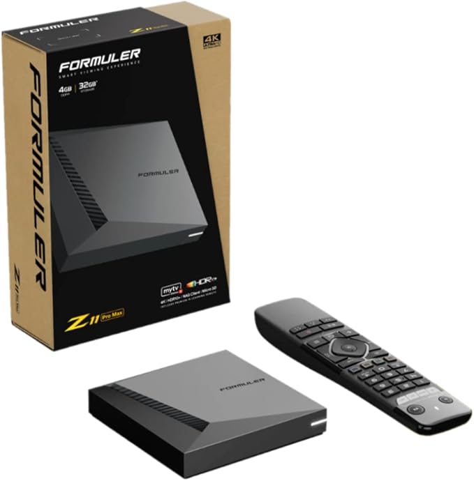 Amazon.com: Formuler Z11 Pro Max 4K Android 11 Satellite Receiver with ...
