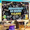 Amazon.com: Bienvenidos Spanish Welcome Back to School Banner ...