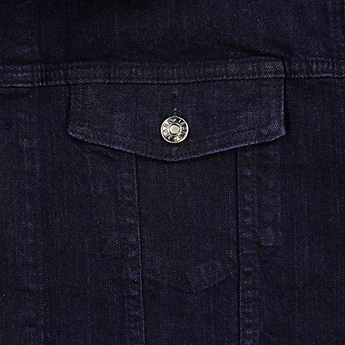 Buy Men's Classic Comfort Fit Denim Jacket (Indigo, Medium) at Amazon.in
