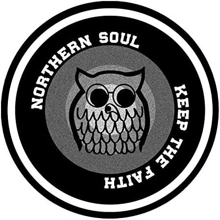 Northern Soul Keep the Faith Night Owl DJ Slipmat Vinyl Turntable Decks ...