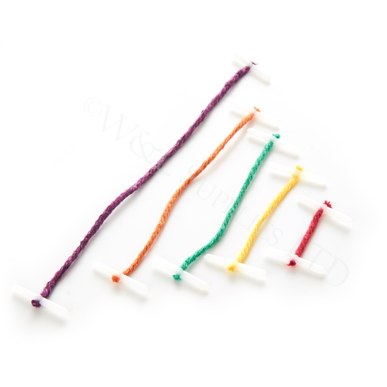 51mm Plastic Treasury Tags (Pack of 100) - Durable Fasteners in Your ...