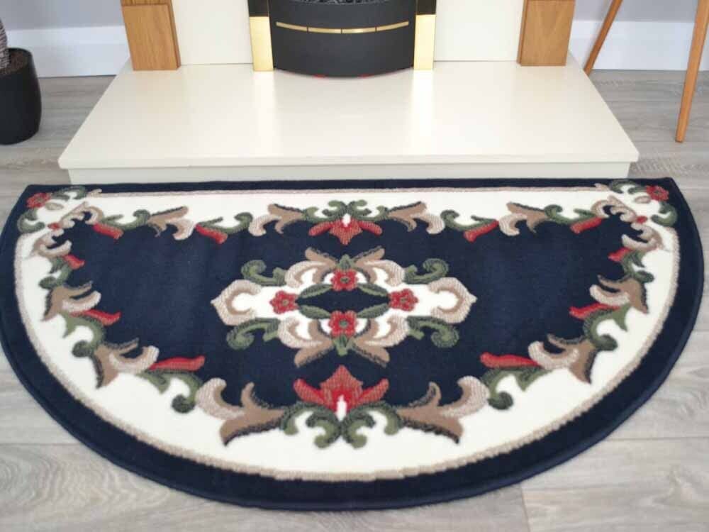 Half Circle Rug Semi Circle Rugs Round Moon Hearth Pattern Fireside ...