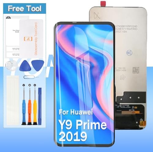 Amazon.com: Yondista LCD Touch Screen Replacement for Huawei Y9 Prime ...