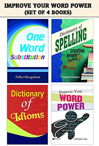 IMPROVE YOUR WORD POWER (Set of 4 Books ) : One Word Substitution ...