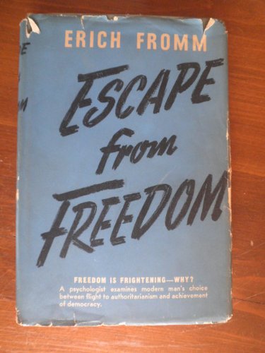 Escape From Freedom: Fromm, Erich: Amazon.com: Books