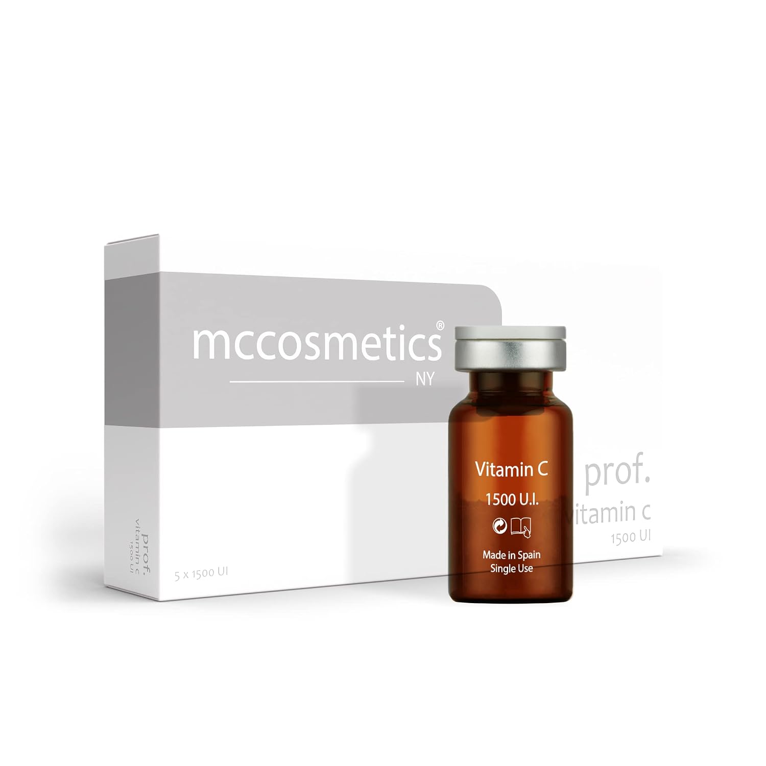 MCCosmetics NY Prof. Vitamina C Ácido ascórbico 1500 U.I. Viales de 0 ...