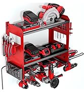 Amazon.com: YYR Power Tool Organizer Wall Mount, Cordless Drill and ...