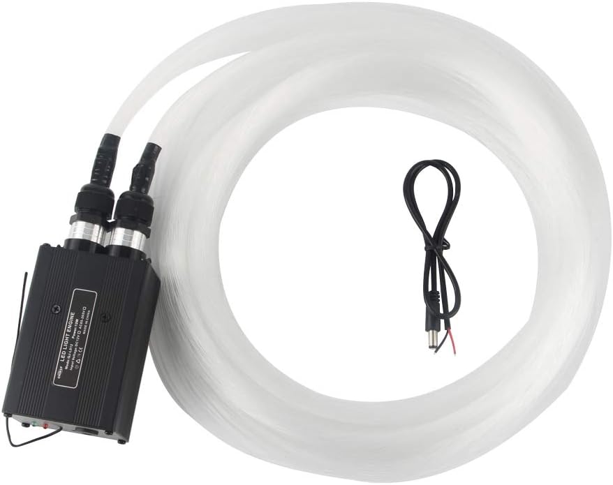 CHINLY Twinkle 692pcs 9.8ft (0.03in+0.04in+0.06in) Car Use RGBW LED ...