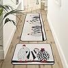 Amazon.com: Xsinufn Rooster Farmhouse Kitchen Rugs Set 2 Piece Colorful ...