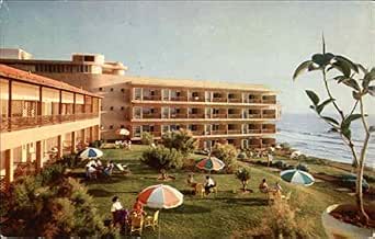 Sharon Hotel, Herzlia on Sea Tel-Aviv, Israel Original Vintage Postcard ...