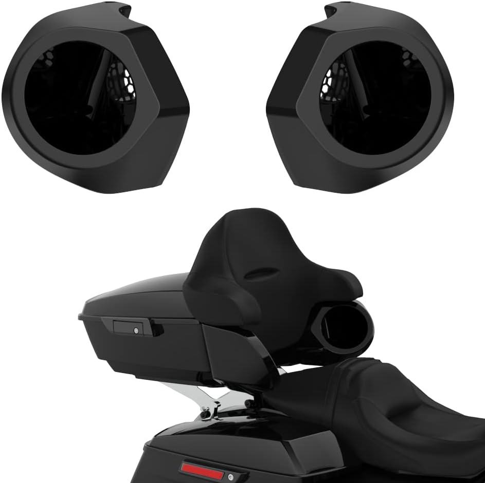 Amazon.com: Advanblack Color Matched 6.5 Inch Tour Pack Rear Speaker ...