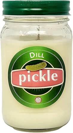 Amazon.com: Dill Pickle Candle ~ All Natural Soy Candle ~ Great Boxed ...