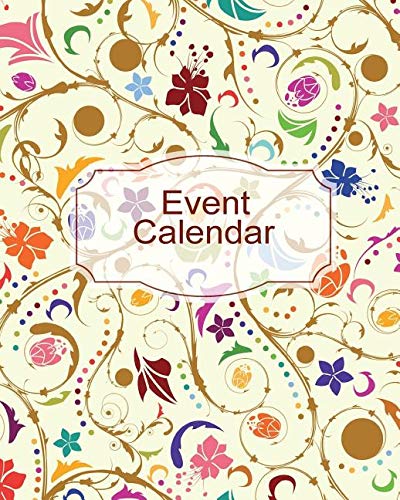 Amazon.com: Event Calendar: Floral Design Cover: Date Keeper, Perpetual ...