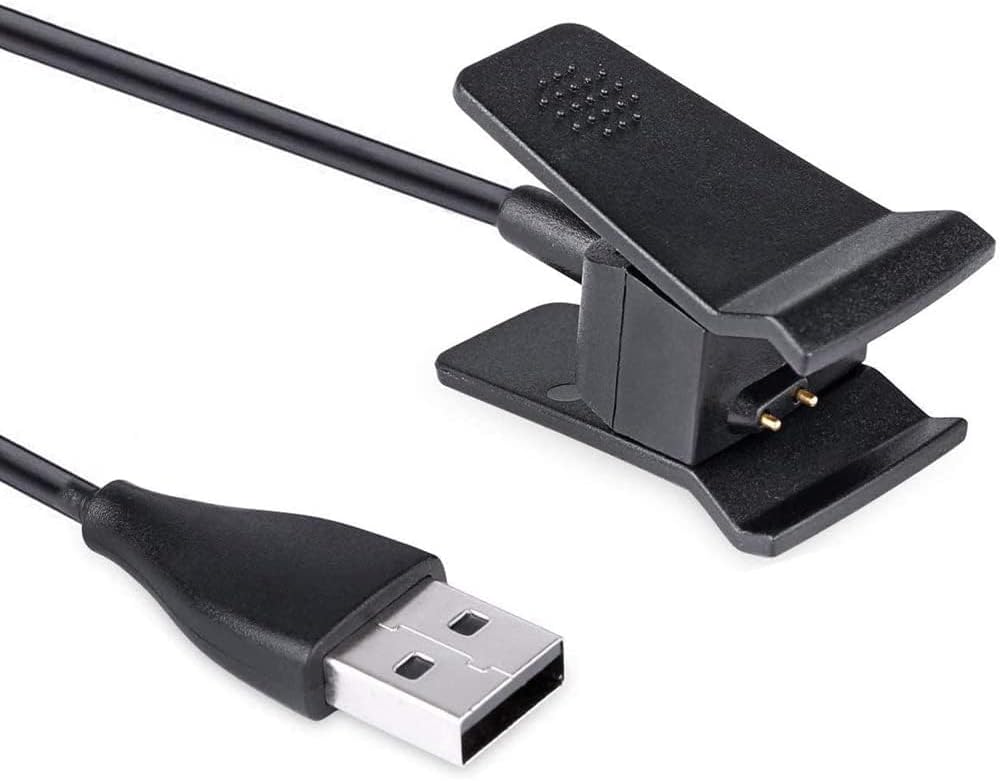 Amazon.com: Black Charger Compatible for Fitbit Alta, Replacement USB ...