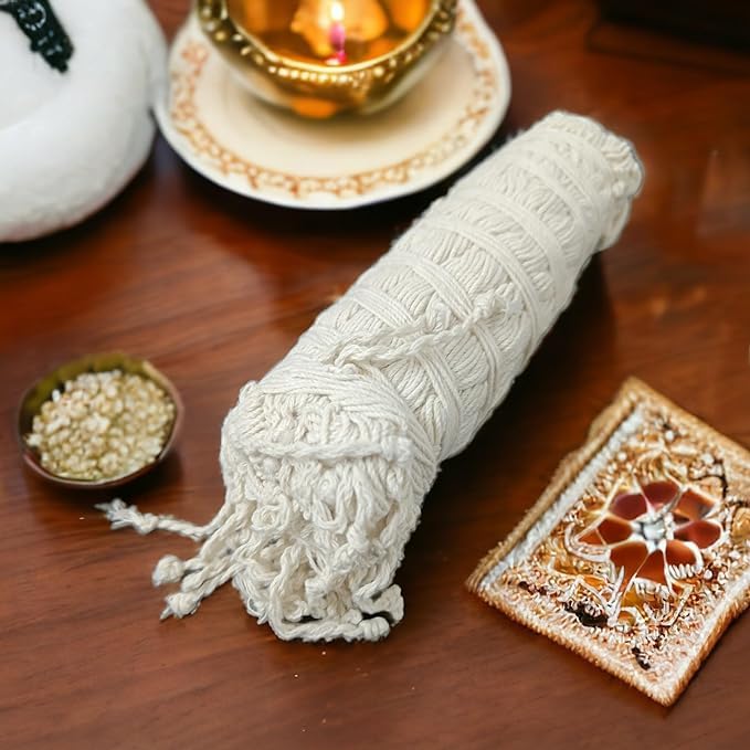 S.K White Thread for Pooja, Janeu Thread for Puja, Cotton Janeu for Men ...