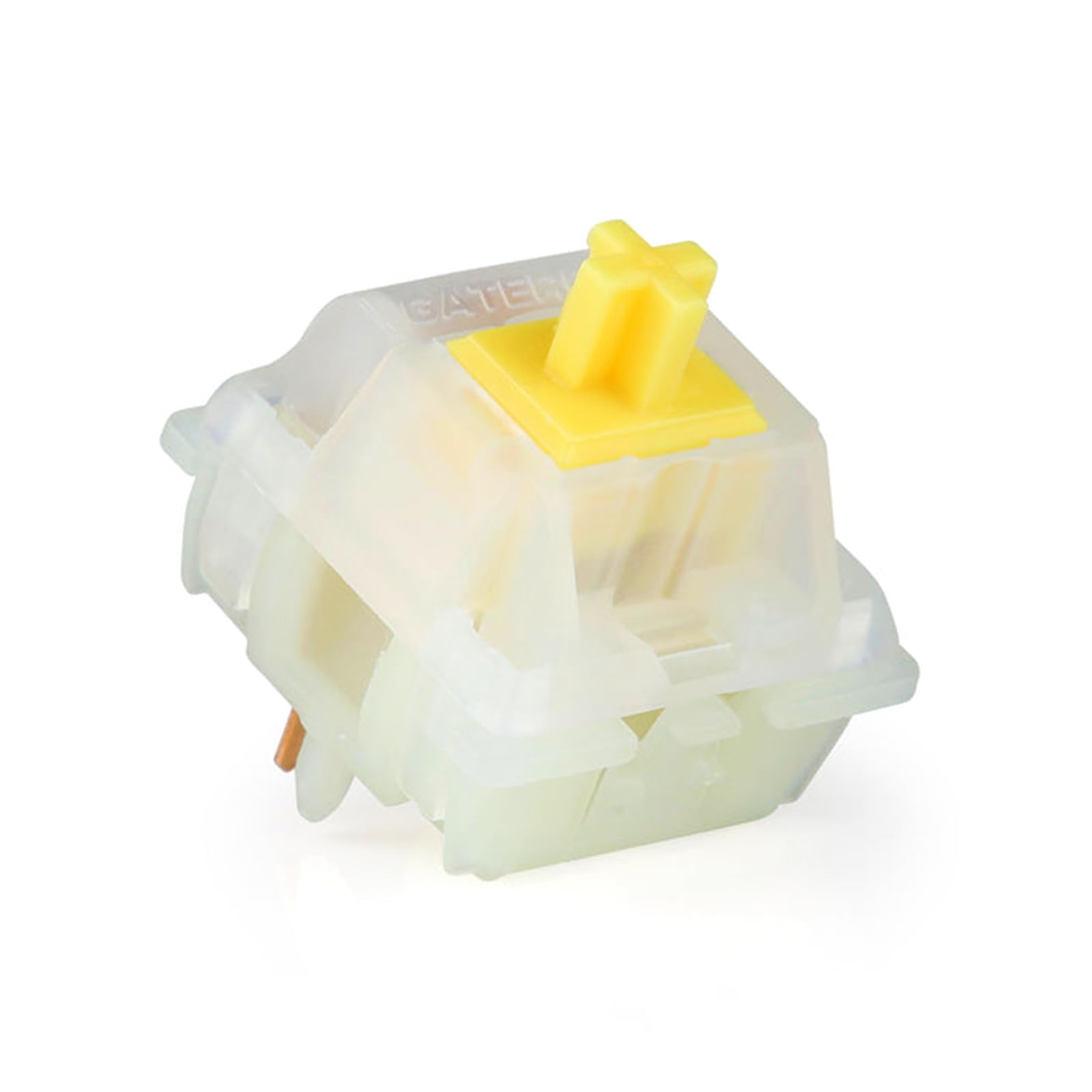 Gateron Milky Yellow Switches 5 Pins Linear for All MX Mechanical ...