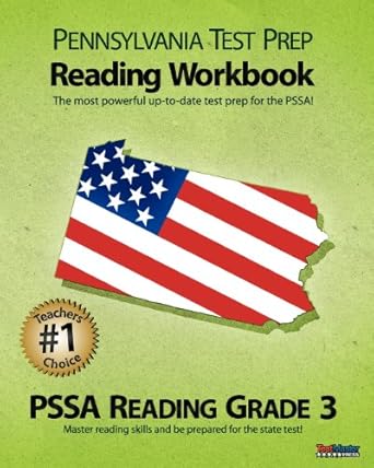 Pennsylvania Test Prep Reading Workbook Pssa Reading Grade 3: Aligned ...