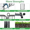Amazon.com : Jhsomdr Decorative Garden Fence with Extra Wide Gate ...