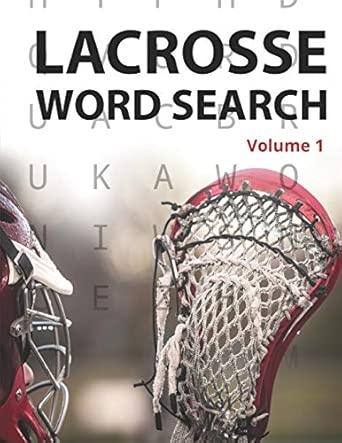 Lacrosse Word Search (Volume 1): Large Print Puzzle Book for Lacrosse ...