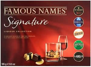 ZEBE Famous Names Signature Chocolate Liqueurs Collection 185g and ...