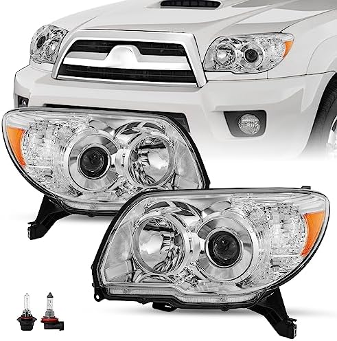 Amazon.com: WEELMOTO for 2003-2005 Toyota 4Runner Headlights ...
