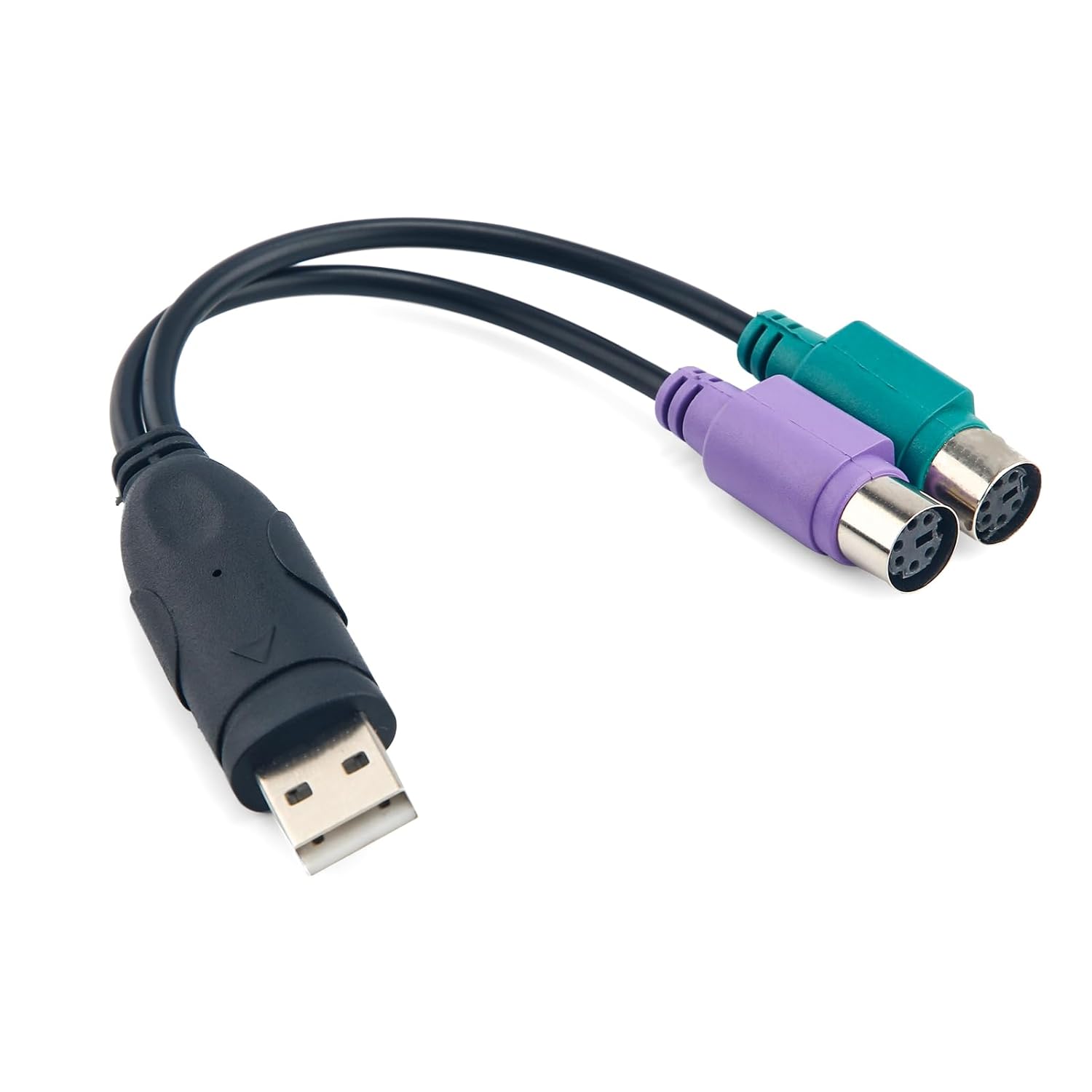 Amazon.com: PS2 to USB Adapter, Automatic Installation USB Keyboard ...