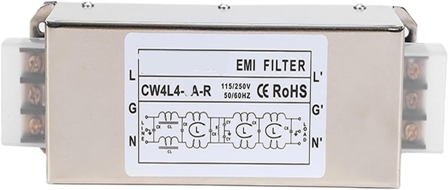 Amazon.com: MANGAO Single-Phase Four-Stage AC 220V Power Supply Filter CW4L4-30A-R Anti ...