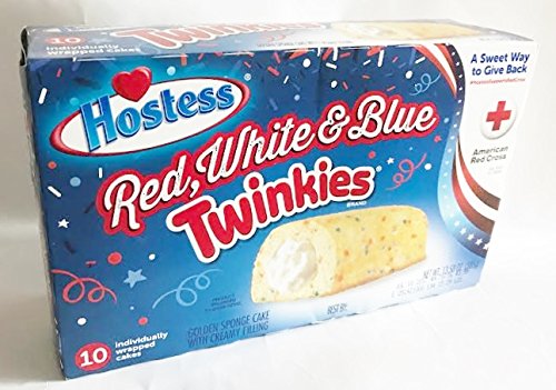 Amazon.com : Hostess Limited Edition Red, White & Blue July 4th ...