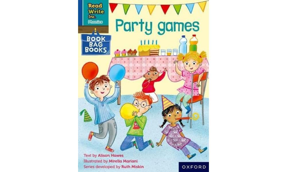 Party games (Blue Set 6 Book Bag Book 7) (Read Write Inc. Phonics ...