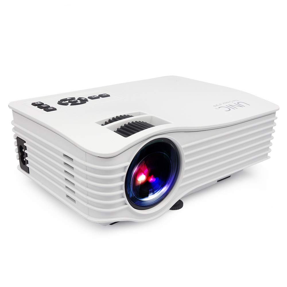 UNIC UC36 Mini LED Portable Projector Full HD Support Home Theater USB ...
