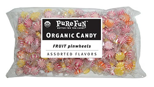 Amazon.com : Pure Fun Organic Candy Assorted Fruit Pinwheels, 48-Ounce ...